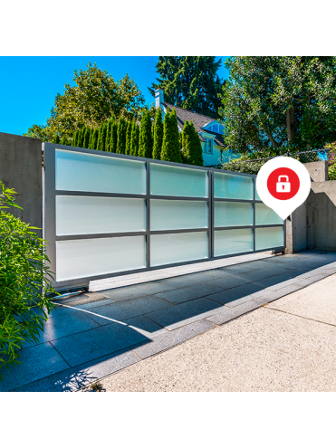 Wireless sensor for roller doors, swing, sliding and folding gates.